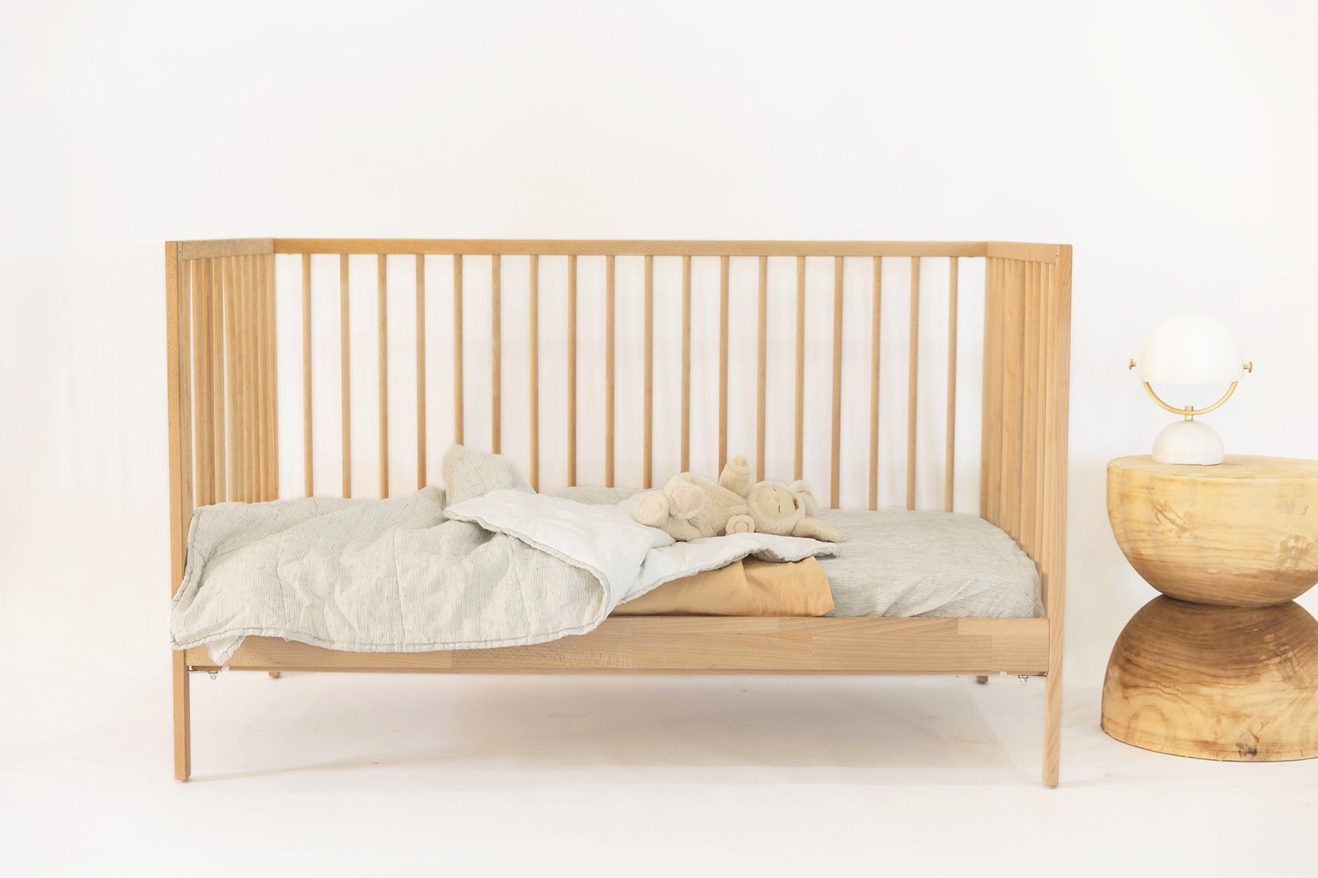 Quilted Cot Blankets - Nursery Bedding - Max Linen